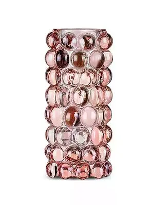 SKOGSBERG&SMART Mini Hurricane Boule Hobnail Vase - Pink