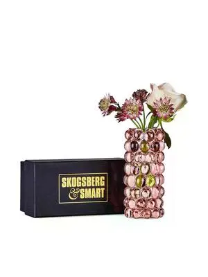 SKOGSBERG&SMART Mini Hurricane Boule Hobnail Vase