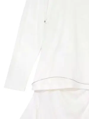 Undercover Zip-detail Layered T-shirt