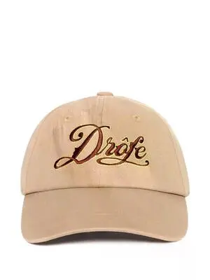 Drole De Monsieur Logo Embroidered Baseball Cap - Neutrals