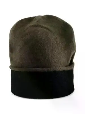 Frenckenberger Knitted Beanie Hat - Brown