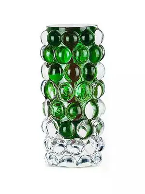 SKOGSBERG&SMART Mini Hurricane Boule Hobnail-effect Vase - Green