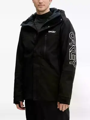 Oakley Hooded Ski Jacket With Logo Detail