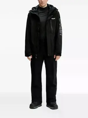 Oakley Hooded Ski Jacket With Logo Detail