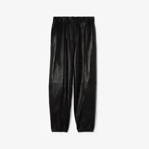 Burberry Leather Jogging Pants