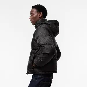 Burberry Check Nylon Highlands Puffer Jacket