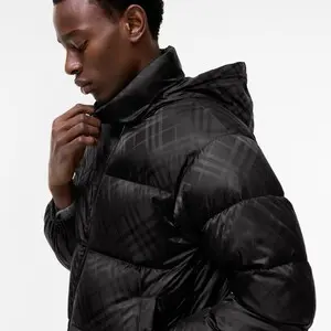 Burberry Check Nylon Highlands Puffer Jacket