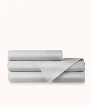 PEACOCK ALLEY Essential Sateen Sheet Set - White