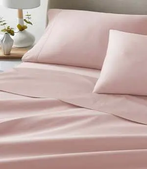 PEACOCK ALLEY Essential Sateen Sheet Set - White