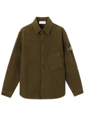 Stone Island Cotton Snap-front Jacket