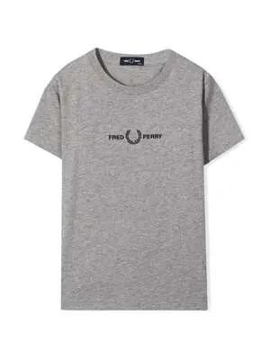 Fred Perry Embroidered Cotton T-shirt