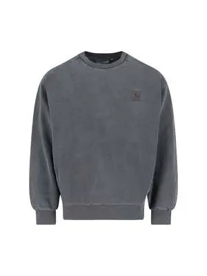 Carhartt Work In Progress 100% Cotton Sweatshirt Sweater - Grey