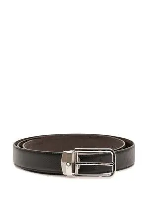 Montblanc Rectangular 30 Belt - Black/brown