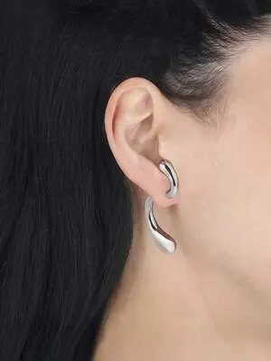 PANCONESI Organic Sculptural Hoop Earrings