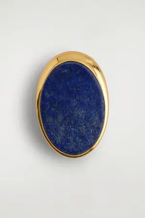 Cos Lapis Lazuli Brooch