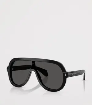Moncler Sunsette Pilot Sunglasses