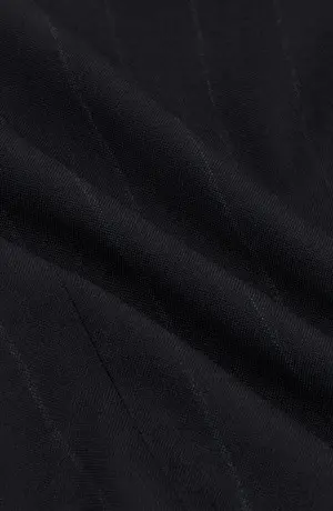 REISS Valley Pinstripe Wool Double Breasted Dinner Jacket