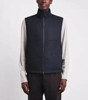 Sease Check Reversible Gilet