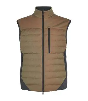 Sease Wool-blend Intrepid Down Gilet - Yellow