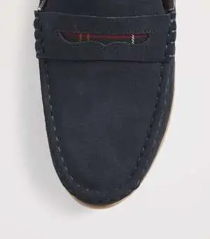 Barbour Suede Albert Slippers