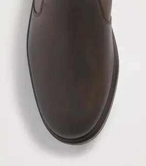 Barbour Leather Hale Chelsea Boots