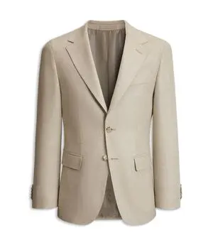 BOSS Regular-fit Blazer In Virgin Wool With Silk