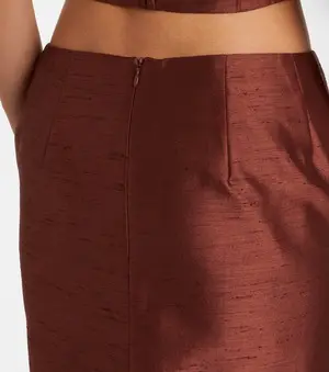 SHUSHU/TONG Embellished Slip Skirt