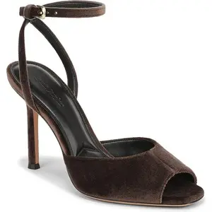 FAVORITE DAUGHTER Yamine Ankle Strap Sandal - Coffee Bean