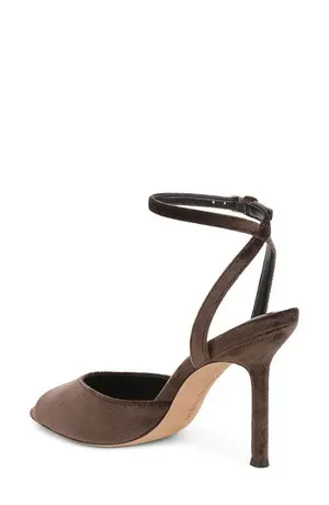 FAVORITE DAUGHTER Yamine Ankle Strap Sandal - Coffee Bean