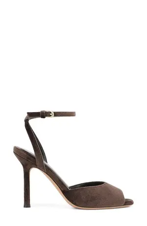 FAVORITE DAUGHTER Yamine Ankle Strap Sandal - Coffee Bean