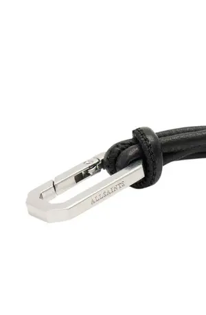 ALLSAINTS Heart Leather Bag Charm