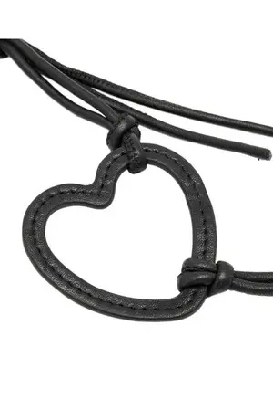 ALLSAINTS Heart Leather Bag Charm