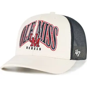 '47 Ole Miss Rebels Drawbridge Trucker Adjustable Hat