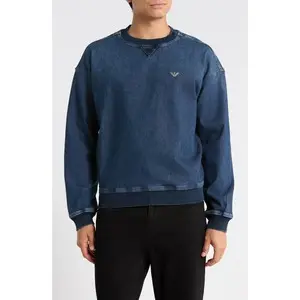 Emporio Armani Look Crewneck Sweatshirt With Logo