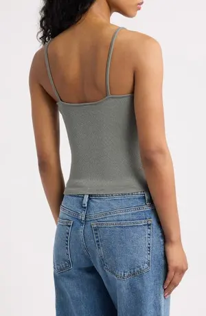 BDG URBAN OUTFITTERS Glitter Camisole - Grey