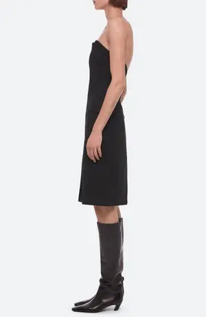 Helmut Lang Wool Gabardine Blazer Mini Dress