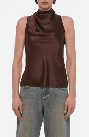Helmut Lang Frill Camis Tanks For Women
