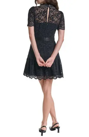Karl Lagerfeld Paris Lace Mini Dress