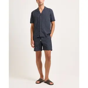 Orlebar Brown Maitan Relaxed-fit Shirt - Night Iris