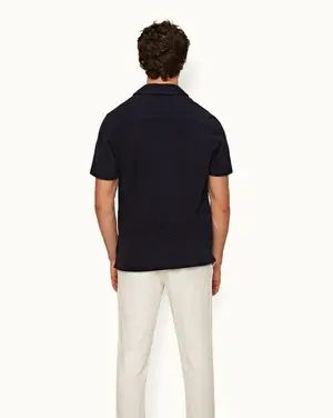 Orlebar Brown Howell Towelling Relaxed-fit Shirt