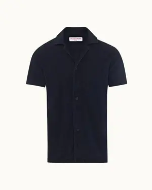 Orlebar Brown Howell Towelling Relaxed-fit Shirt