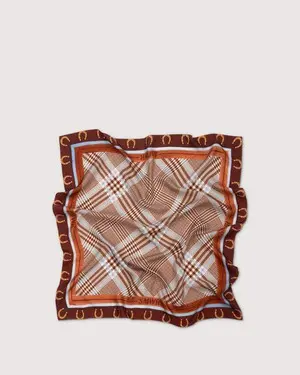 SMWR. BY THE SOMEWHERE CO Moon Court Silk Scarf