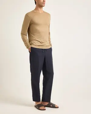 Orlebar Brown Ob-t Merino Tailored-fit T-shirt - Biscuit