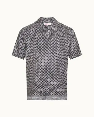 Orlebar Brown Maitan Silk Relaxed-fit Shirt