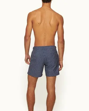Orlebar Brown Bulldog Jacquard Mid-length Swim Shorts