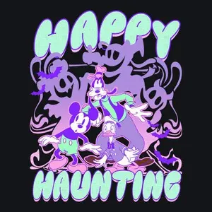 MICKEY & FRIENDS Happy Haunting T Shirt