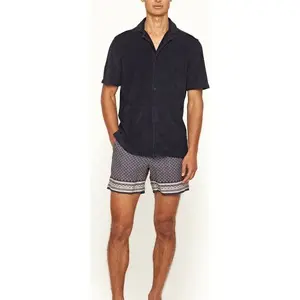 Orlebar Brown Bulldog Short Tailored-fit Shorts - Night Iris