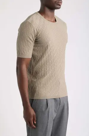 Emporio Armani Short Sleeve Sweater T-shirt