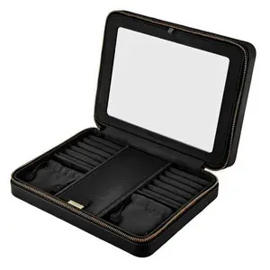 Wolf Lauren Zip Case - Black