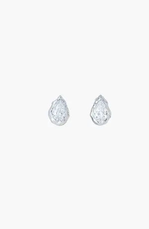 RIZEN JEWELRY Solace Tear Stud Earrings